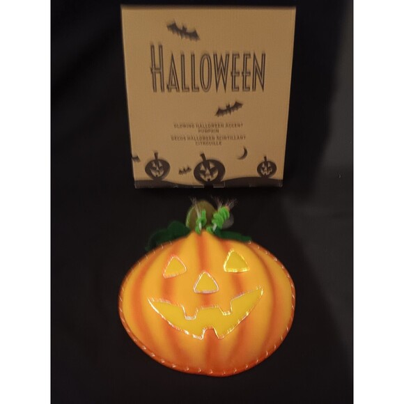 Avon | Holiday | Avon Fiber Optic Glowing Halloween Hanging Pumpkin 9 ...